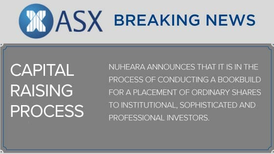 Capital Raising Process | Nuheara USA