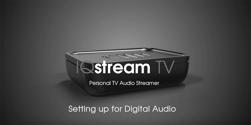 IQstream TV Setup for Digital Audio Connections | Nuheara